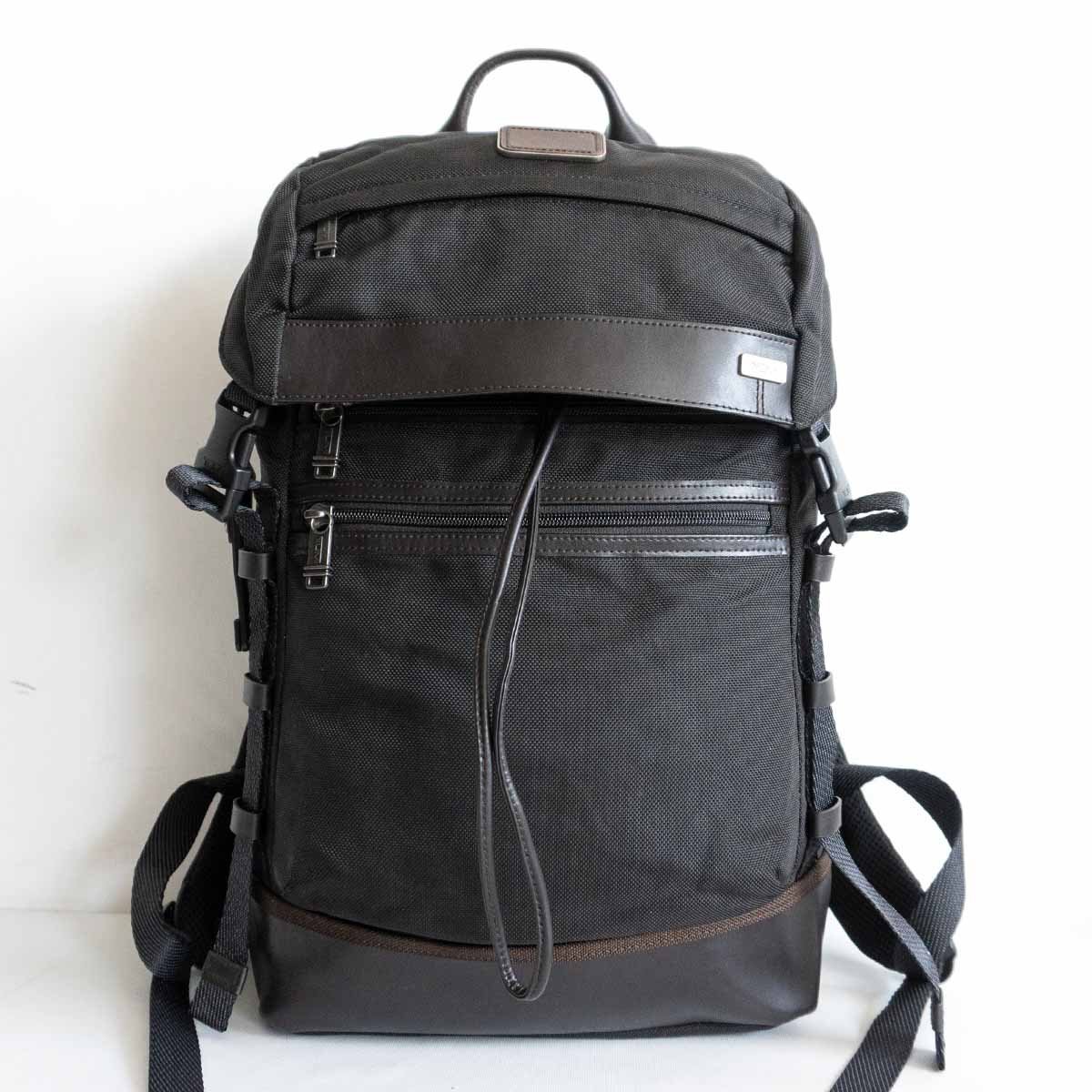 【楽天市場】【美品】 TUMI トゥミ 【222397/Alpha Bravo Kinser Flap backpack】リュック ビジネス ...
