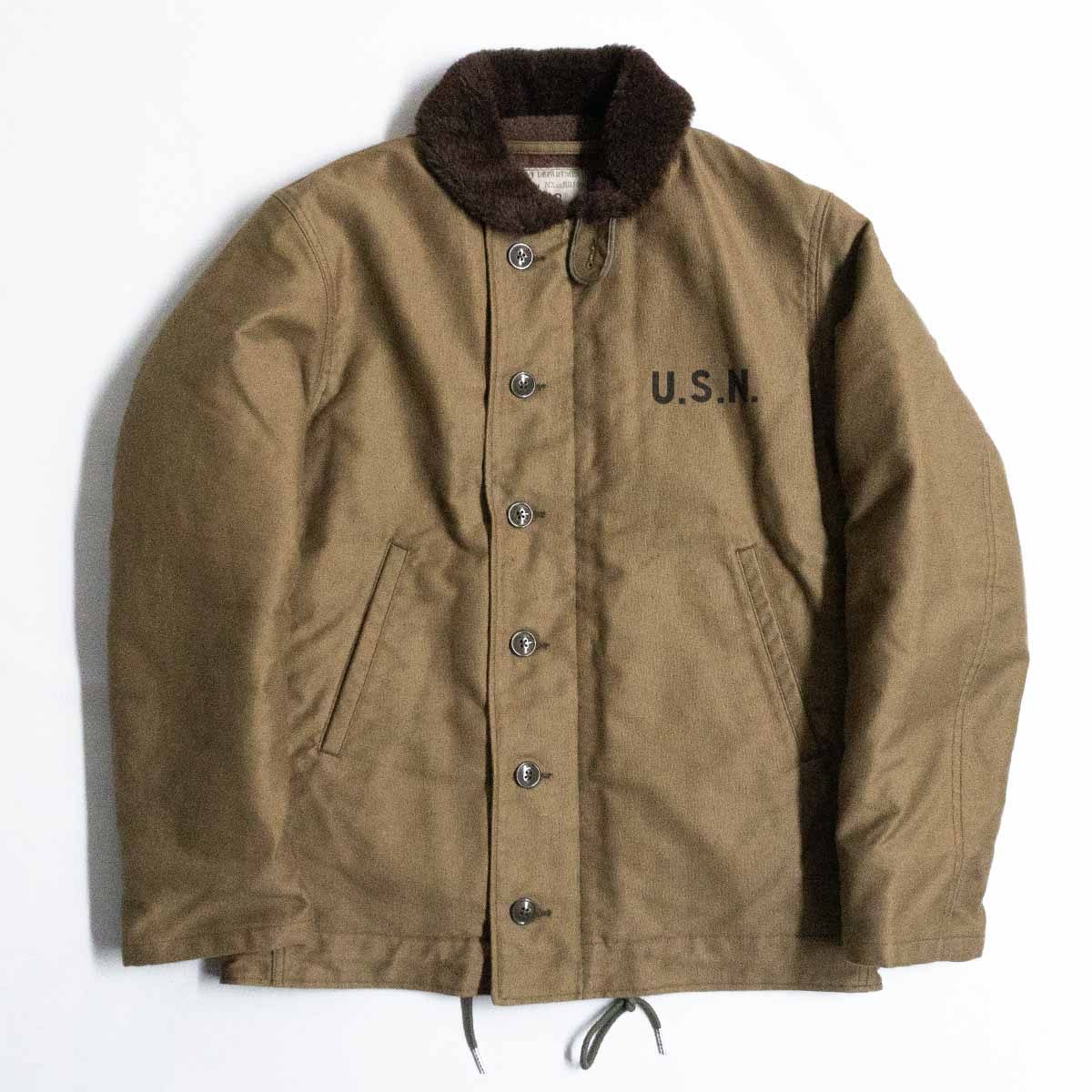 【楽天市場】【美品】THE REAL McCOY'S 【N-1 DECK JACKET 】38 デッキジャケット ミリタリー 25010396：OLD BOY SHOP