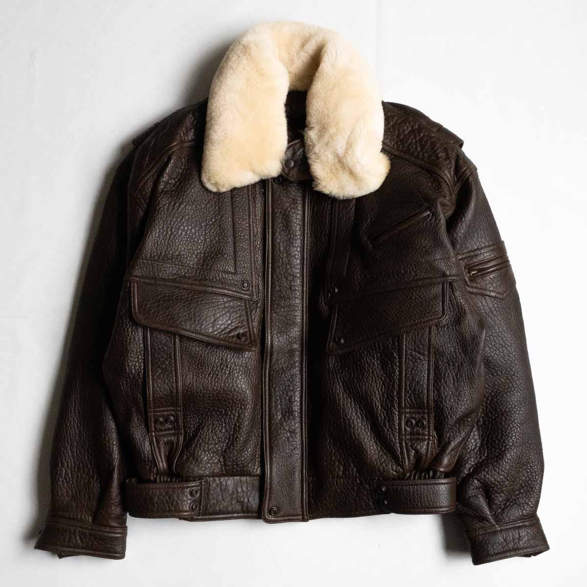 【楽天市場】【美品】WIND ARMOR【ボア レザー ジャケット】3L ウインドアーマー ブラウン 25011106：OLD BOY SHOP