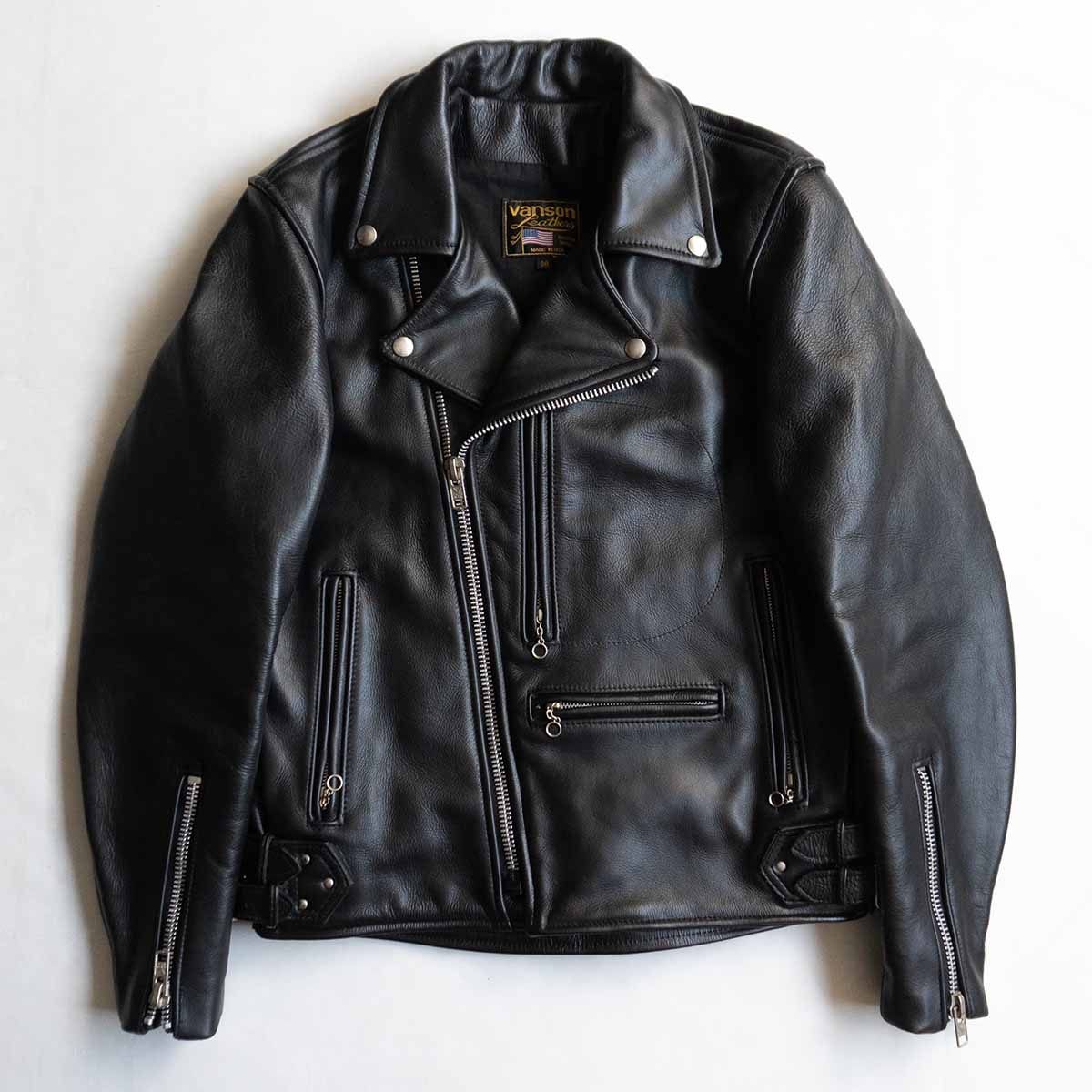 【楽天市場】【美品】 VANSON 【DOMINATOR ダブルライダースジャケット】38 USA製 ドミネーター バンソン 25040549：OLD BOY SHOP