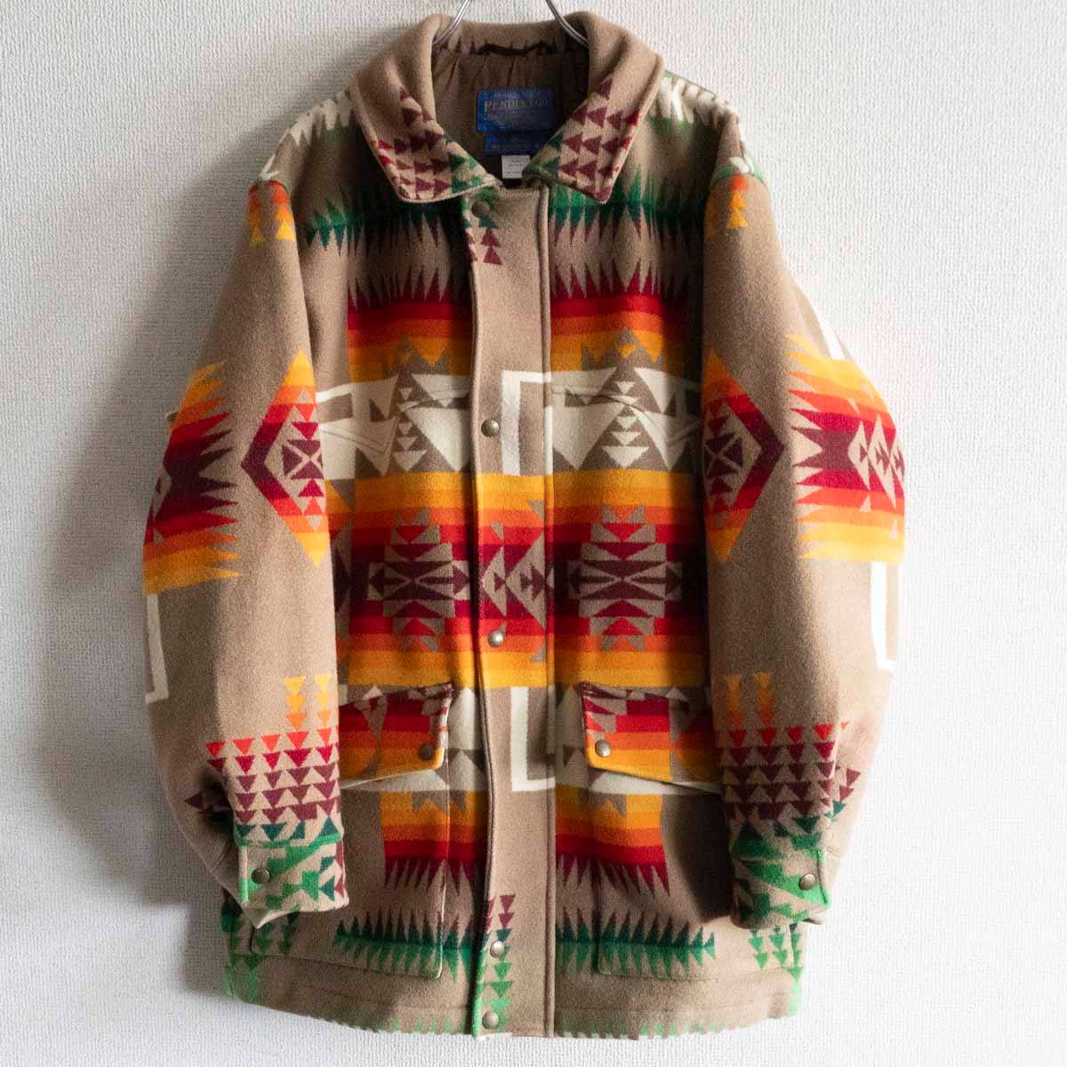 【楽天市場】【雰囲気抜群/USA製】PENDLETON【90s ネイティブ柄 コート】S ウール チーフジョセフ ペンドルトン 25040831：OLD BOY SHOP