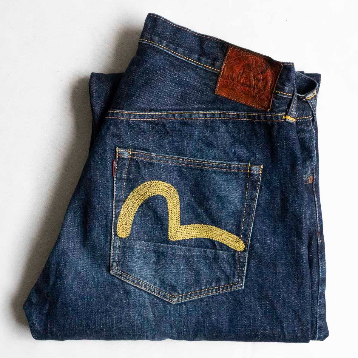 【楽天市場】【雰囲気抜群】EVISU 【LOT.2001 デニムパンツ】38×35 エビス ジーンズ カモメ 25040786：OLD BOY SHOP