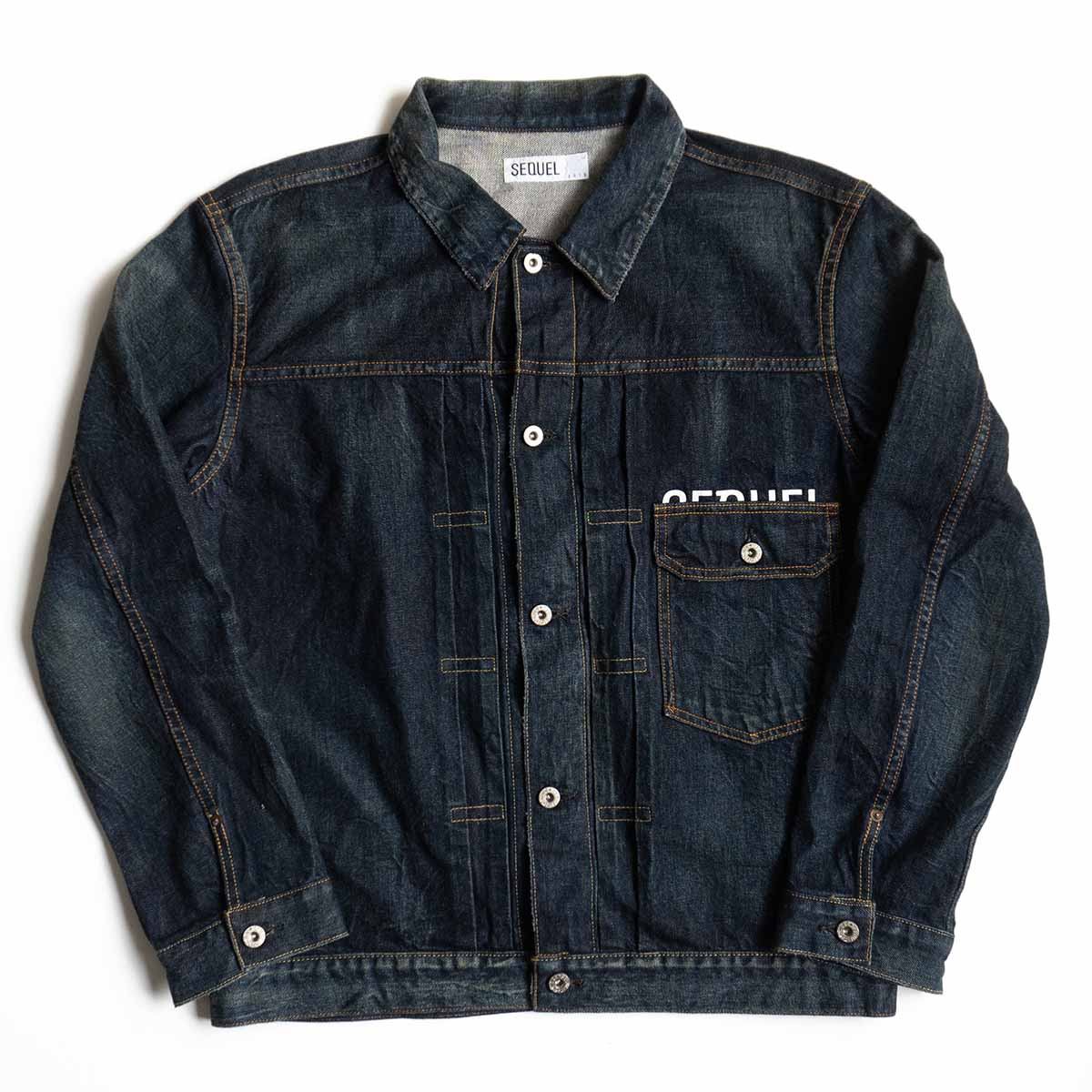 【楽天市場】【美品】SEQUEL【DENIM JACKET】L Tバック ファースト デニムジャケット シークエル 25050804：OLD ...