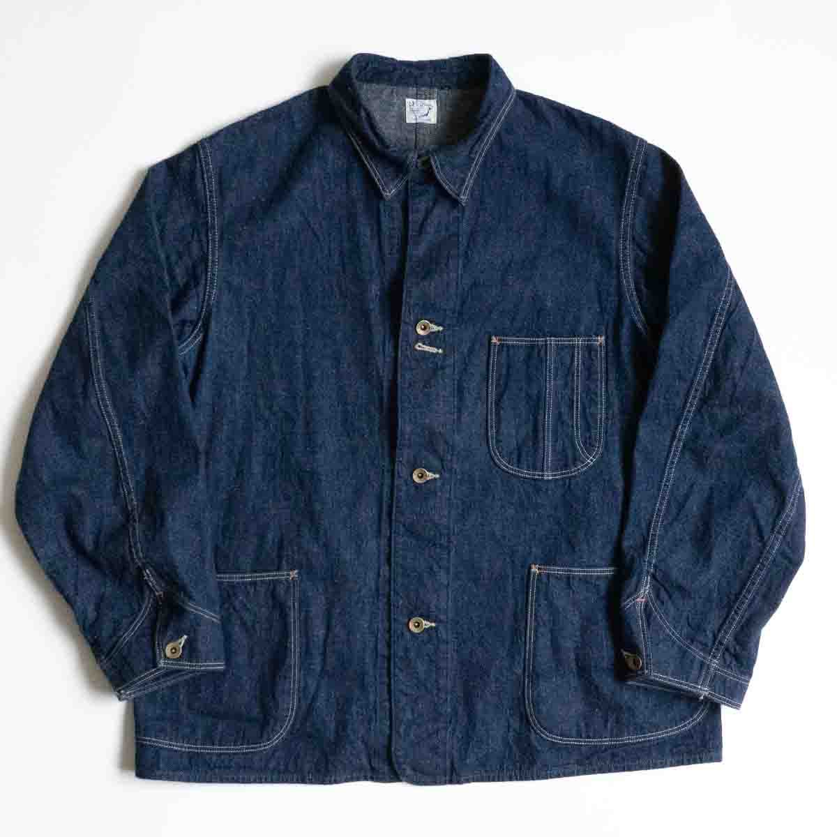 【楽天市場】【美品濃紺/大戦モデル】orSlow オアスロウ 【40s デニム カバーオール ジャケット】3 オアスロウ 25060084 ...