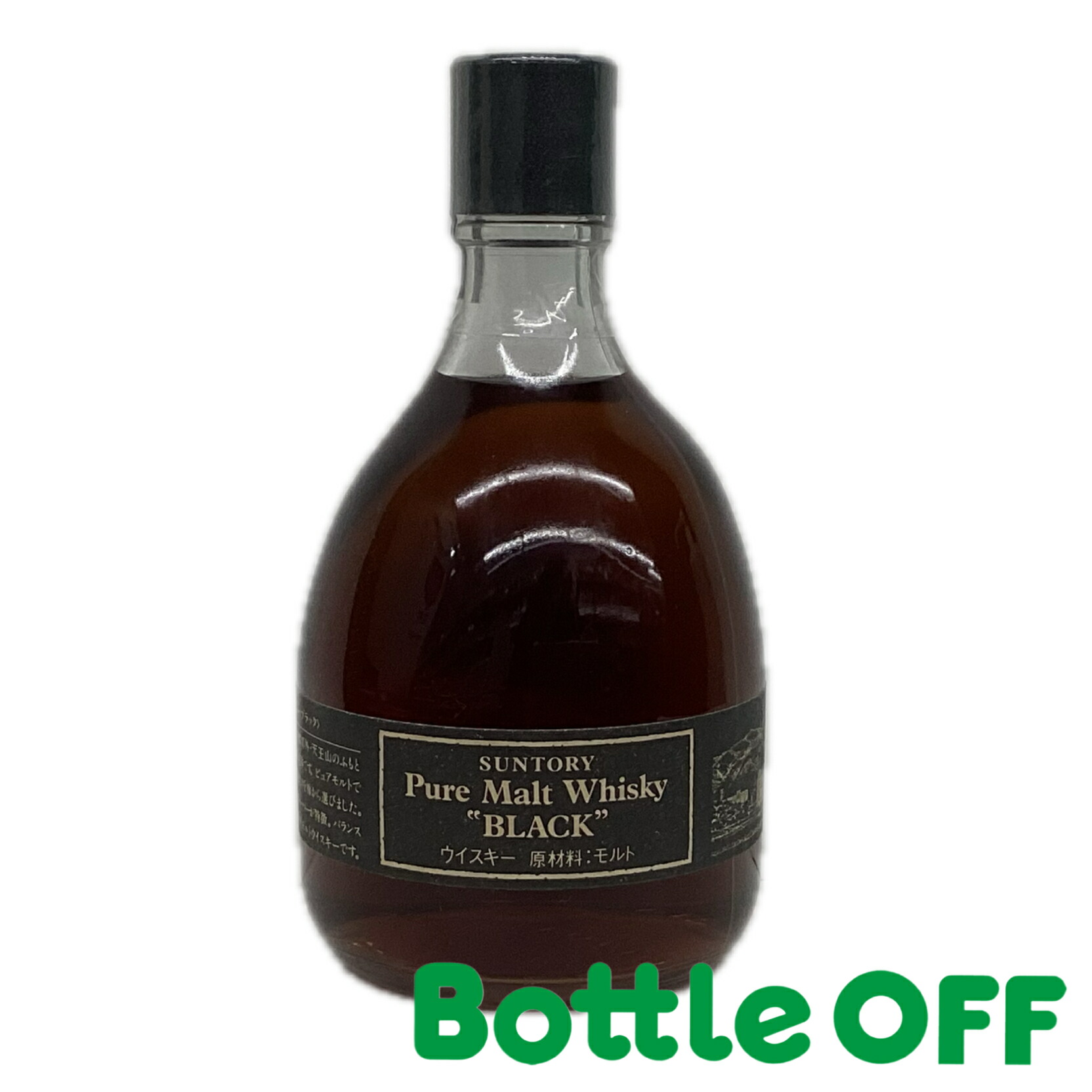 【楽天市場】サントリー ピュアモルトウイスキー ブラック 500ml 43% Suntory Pure Malt Whisky BLACK オールドボトル ヴィンテージウイスキー 【二次流通品 ...