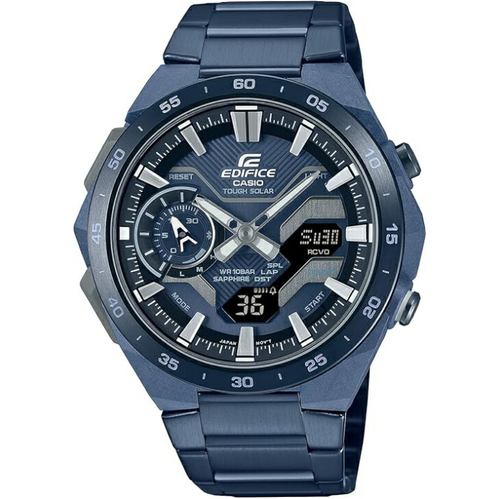 【楽天市場】【国内正規品】 CASIO EDIFICE カシオ エディフィス COOL BLUE EDITION WINDFLOW ...