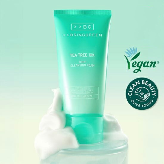 【楽天市場】★新登場!★【BRING GREEN】ティーツリーシカディープクレンジングフォーム / 120ml / スキンケア 洗顔 ...