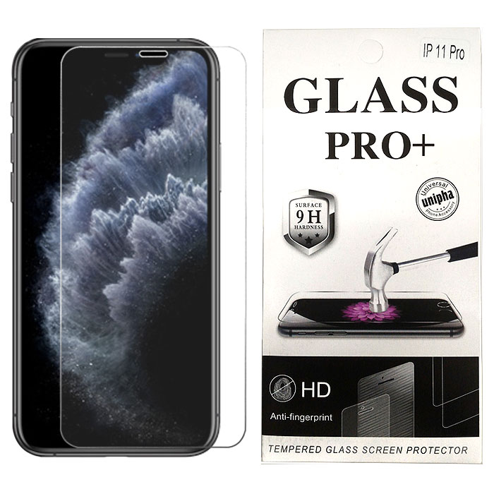 【楽天市場】unipha Glass Pro+ ガラスプロプラス 強化ガラス フィルム iPhone 11 Pro Max XS XR X ...