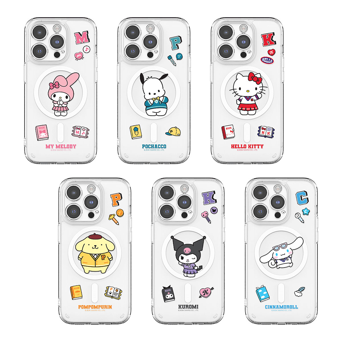 【楽天市場】Sanrio Characters University Lens Guard MagSafe サンリオ ユニバーシティ レンズ ...