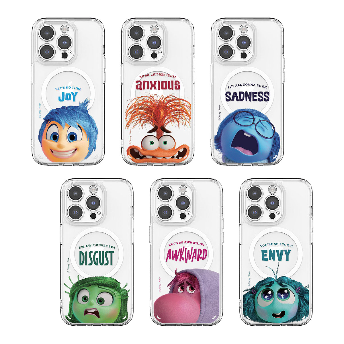 【楽天市場】Disney Pixar Inside Out 2 Hide and Seek Lens Guard MagSafe ディズニー ...
