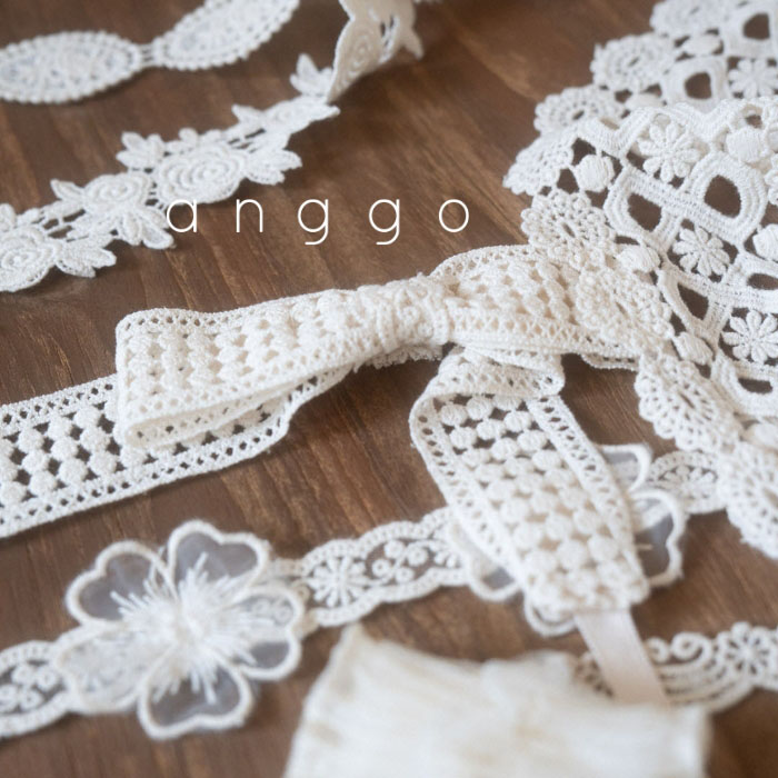 【楽天市場】【マラソンP5倍】【即納品】 anggo アンゴー 24秋物 新作 レースヘアバンド Anggo lace hairband：オルセンオルセン楽天市場店