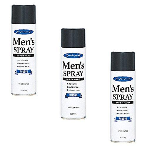【楽天市場】【まとめ買い】MANDOM (マンダム) メンズヘアスプレースーパーハード 無香料 275g【×3個】：シオカゼ商店