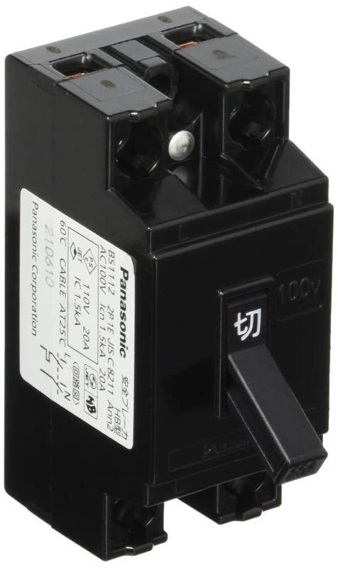 【楽天市場】パナソニック(Panasonic) 安全ブレーカHB型 2PIE 20A ブリスタパック：シオカゼ商店