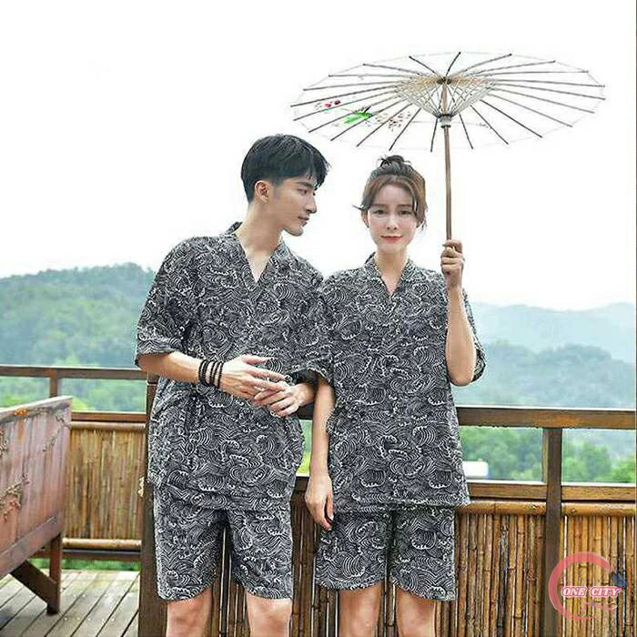 【楽天市場】M-4XL 甚平 じんべい メンズ レディース 男女兼用 カップル 上下セット 総柄 綿100％ 2点セット 花火大会 夏祭り ...