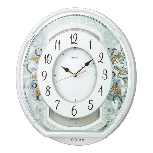 【楽天市場】【SEIKO CLOCK】セイコー ウエーブシンフォニー 電波掛時計 AM249W【ネコポス不可】：1MORE（ワンモア）