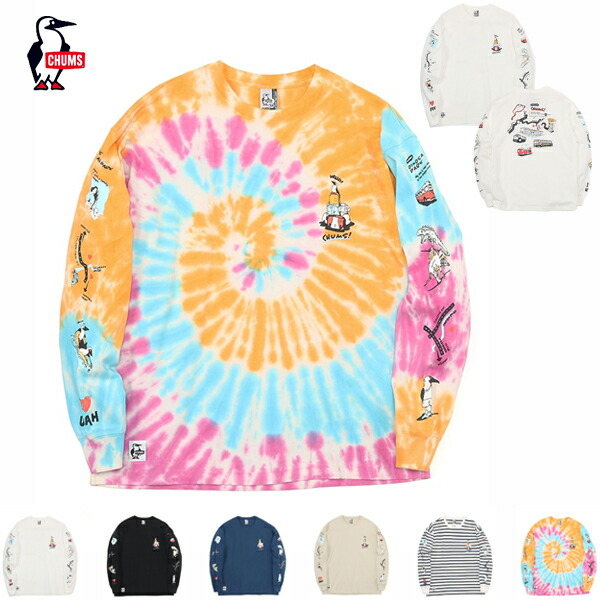 【楽天市場】20%OFF / チャムス CHUMS | Oversized Utah Tours L|S T-Shirt | CH01 ...
