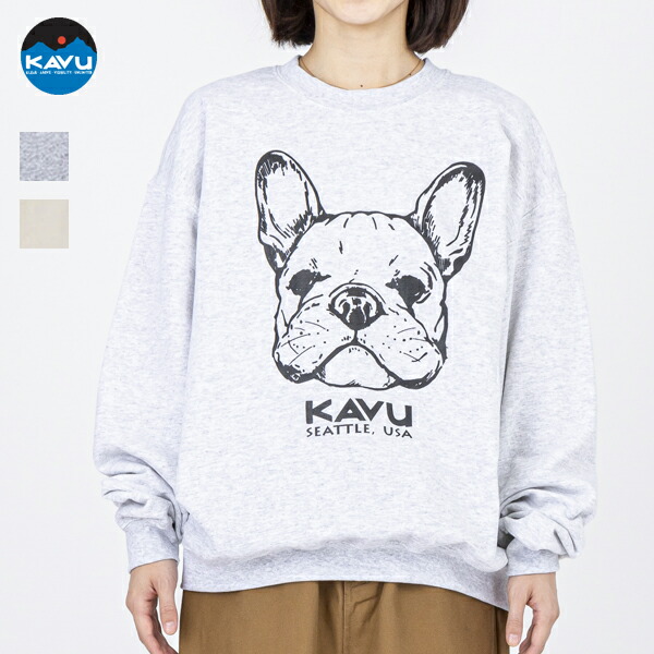 【楽天市場】30%OFF / カブー KAVU / Dog Sweatドッグスウェット / 19823040 / フレンチブル / スウェット ...