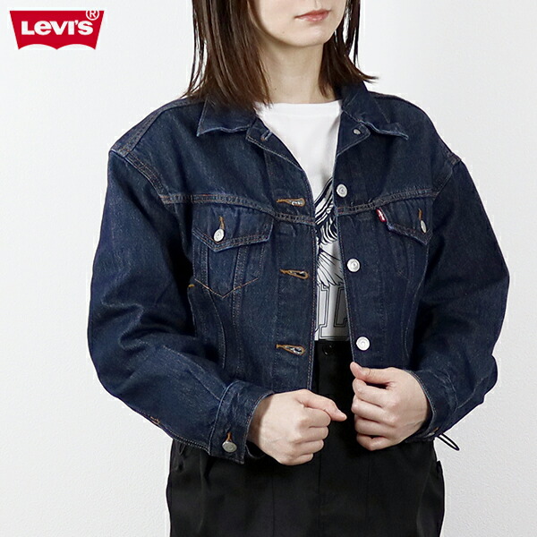 【楽天市場】10%OFFクーポン対象 / リーバイス Levi's / SHRUNKEN 90S TRUCKER / A9155 / デニム ...