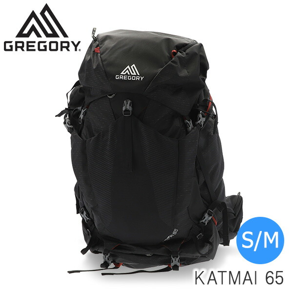【楽天市場】GREGORY グレゴリー バックパック KATMAI カトマイ 65 S/M (60L) ボルケニックブラック ...