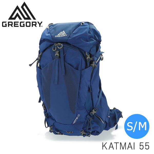 【楽天市場】GREGORY グレゴリー バックパック KATMAI カトマイ 55 S/M (50L) エンパイアブルー 1372357411 ...