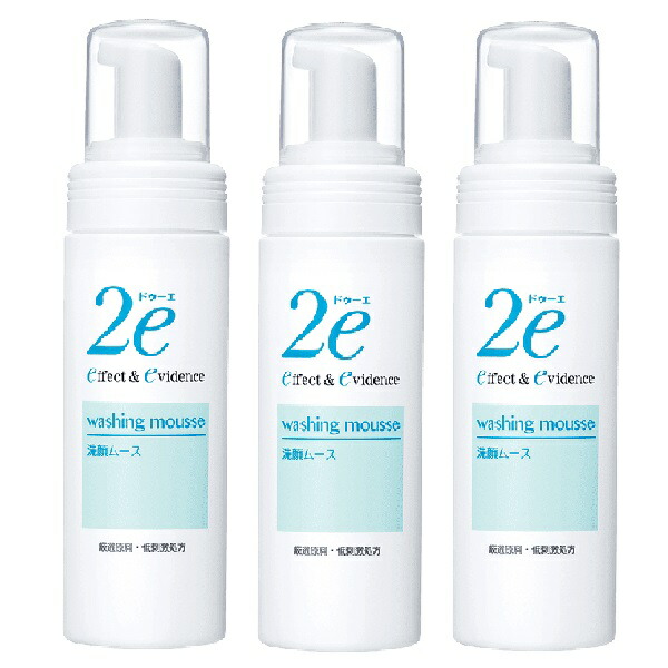 【楽天市場】ドゥーエ 2e 洗顔ムース 120mL【3本セット】：通販薬局
