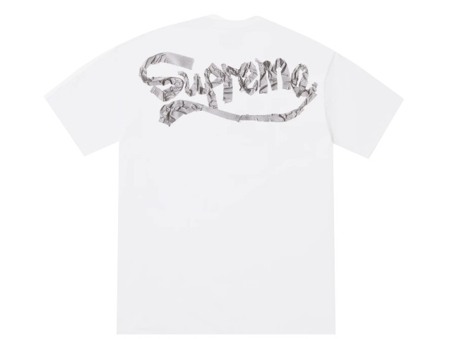 【楽天市場】SUPREME シュプリーム Tシャツ トップス 25SS 新品 白 Tape Tee WHITE テープ Tシャツ ホワイト グラフィック ロゴ バックプリント：ONLY ONE ...