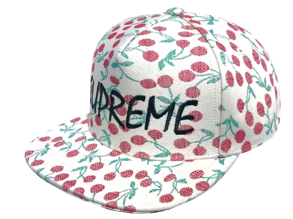 【楽天市場】SUPREME シュプリーム 23SS 新品 ナチュラル Cherries 5-Panel CAP NATURAL チェリーズ 5 ...