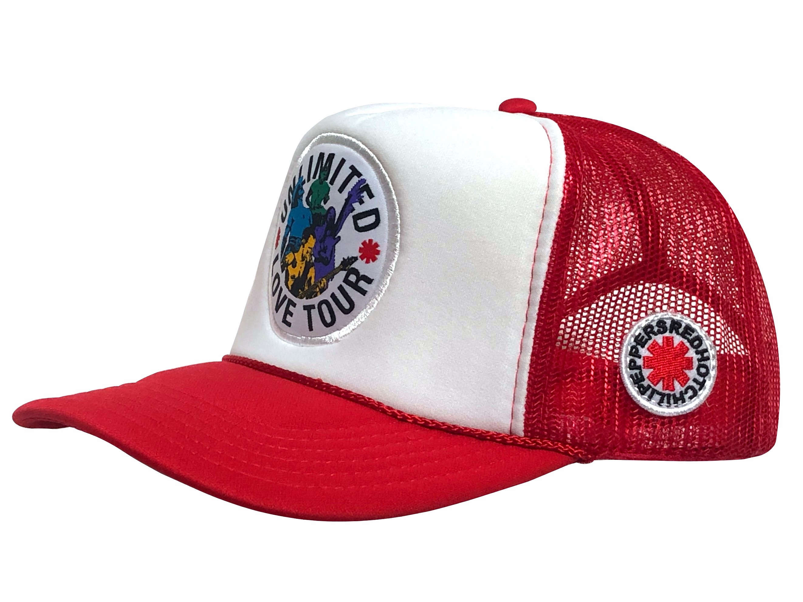 【楽天市場】レッドホットチリペッパーズ RED HOT CHILI PEPPERS TOUR TRUCKER CAP 23SS 新品 赤白 ...