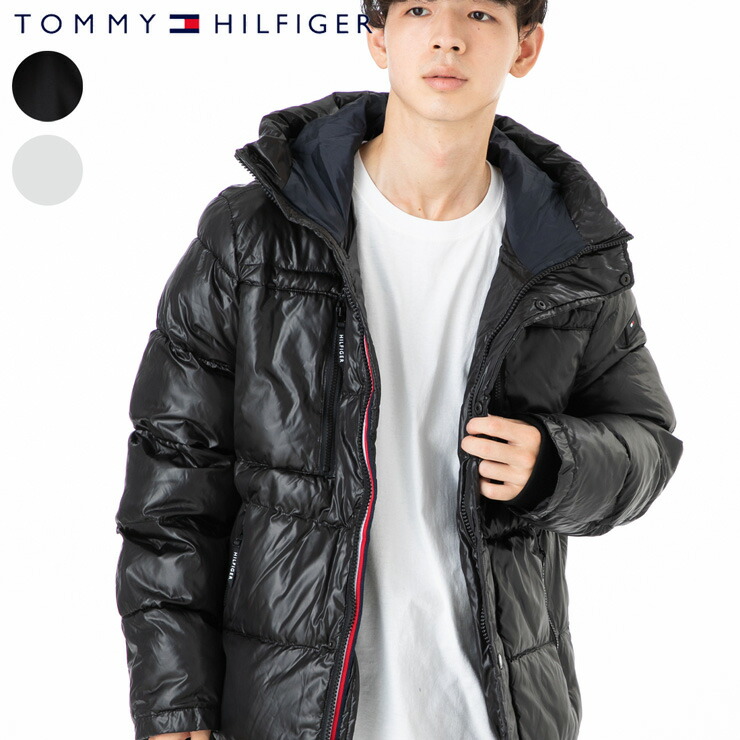 【楽天市場】トミーヒルフィガー TOMMY HILFIGER アパレル ダウンジャケット コート NYLON QUILTED 2 POCKET ...