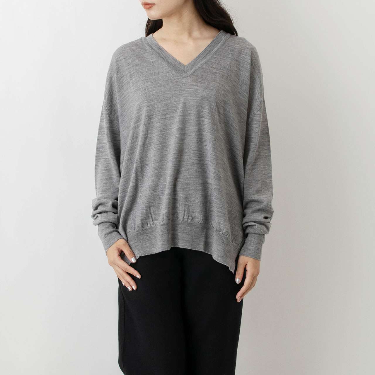 【楽天市場】ジョンスメドレー JOHN SMEDLEY レディース Vネック長袖ニット RIDLAY V-NECK SWEATER SPLIT ...