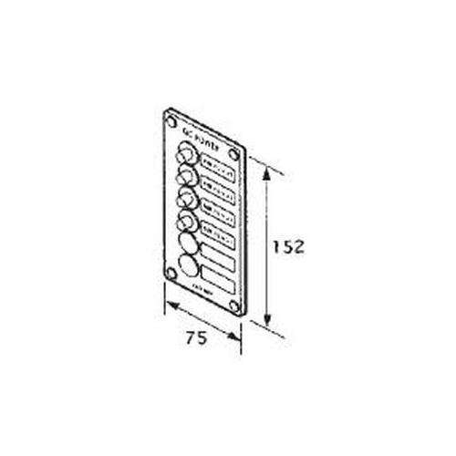 【楽天市場】ヤマハ(YAMAHA) ブレーカパネルアッセンブリ A00-68346-A1：オンズマリネット楽天市場店