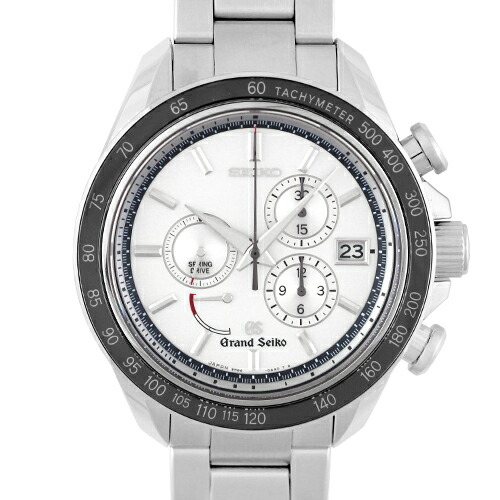 【楽天市場】セイコー SEIKO グランドセイコー スプリングドライブ クロノ SBGB001 9R84-0AA0 SS 44mm シルバー ...