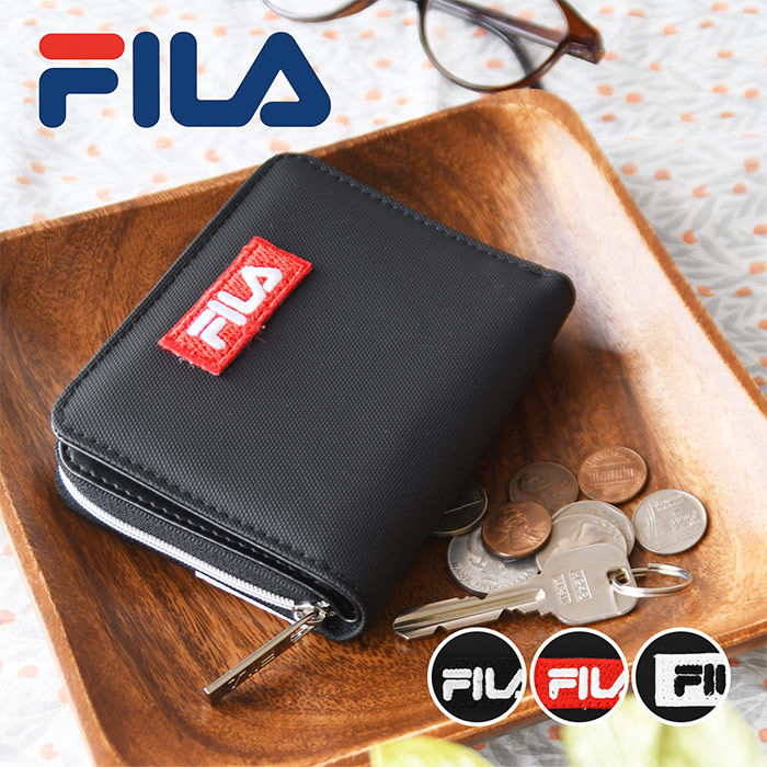 【楽天市場】財布 FILA ボックス 刺繍 ラウンド 札入れ 折り財布 フィラ おしゃれ かっこいい 人気 カジュアル レディース メンズ 男 ...