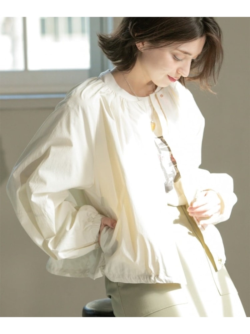 【楽天市場】【SALE／40%OFF】撥水ノーカーラーブルゾン【UV/洗濯機洗い可】 OPAQUE.CLIP オペークドットクリップ ジャケット・アウター その他のジャケット・アウター ...