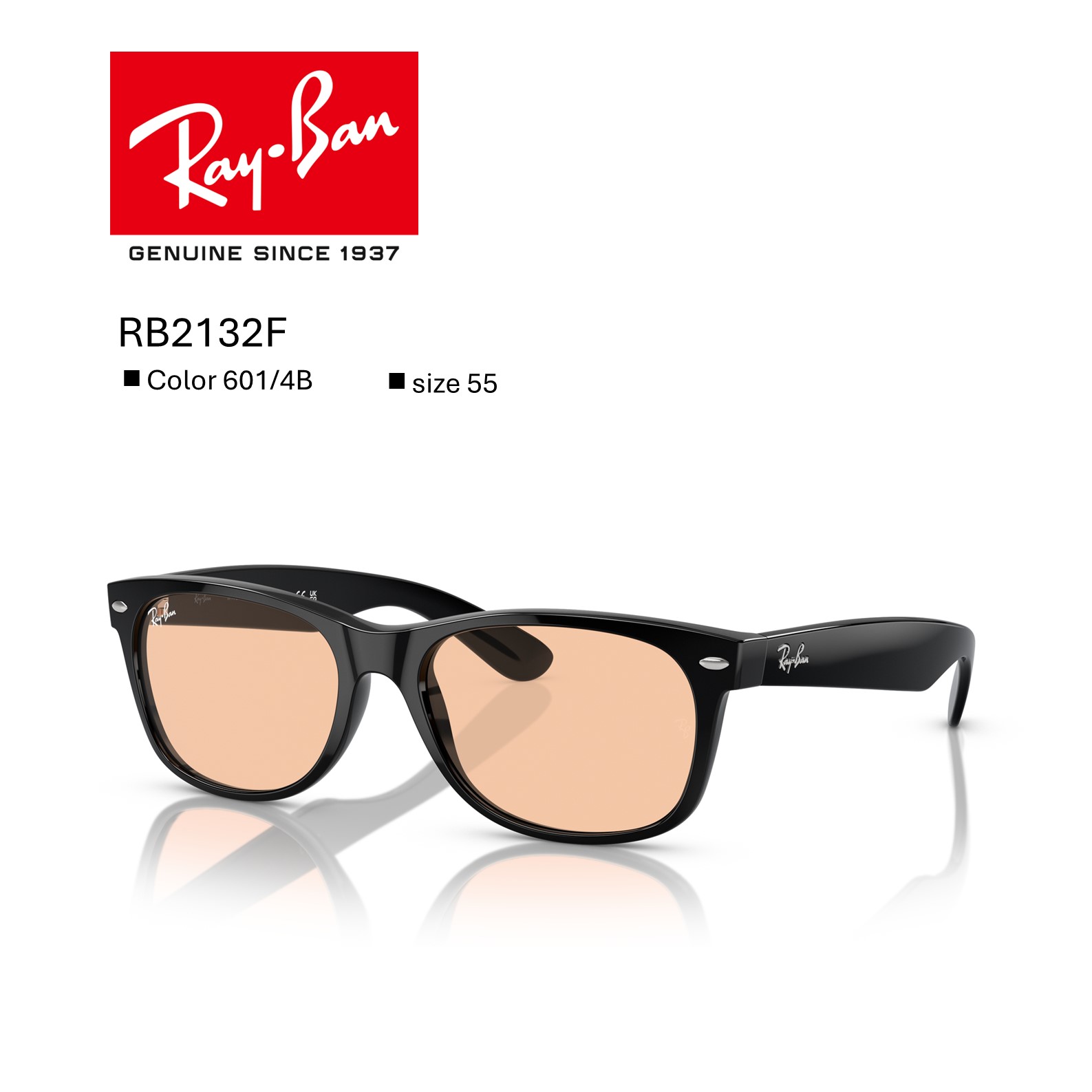 【楽天市場】レイバン｜RayBan RB2132F_601/4B サングラス：和真Optus 楽天市場店