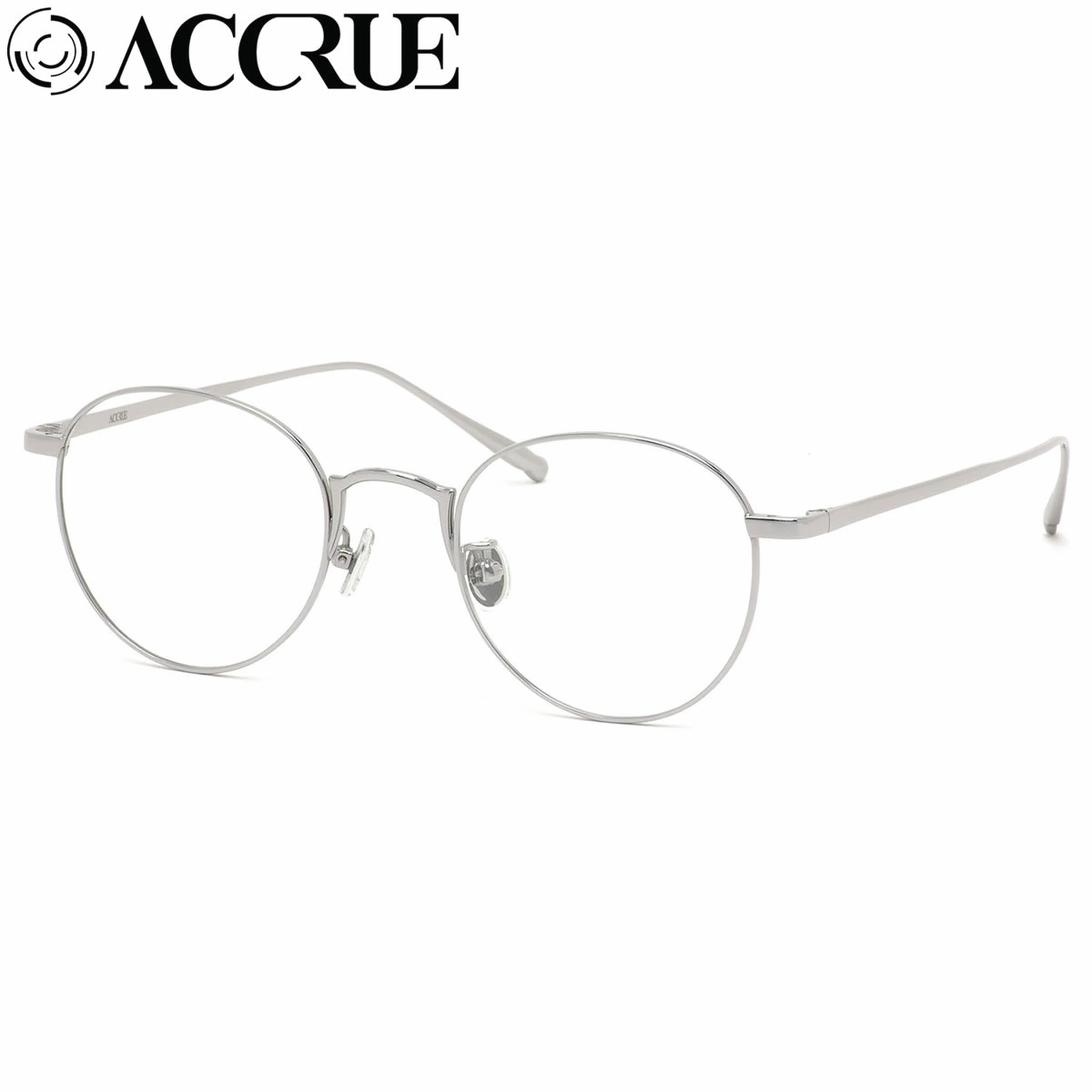 【楽天市場】アクル ACCRUE メガネ Kundera SV 48サイズ ACCRUE アクル accrue クンデラ kundera クラシカル ボストンシェイプ メンズ レディース：電脳眼鏡