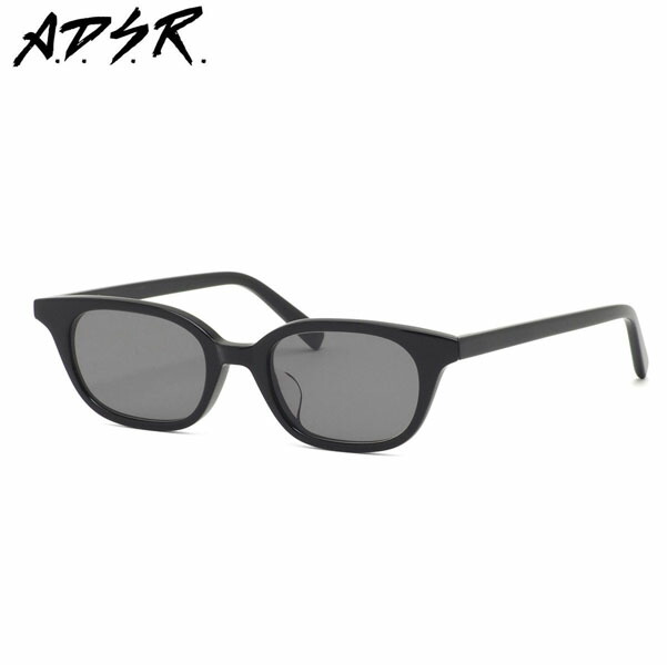 【楽天市場】A.D.S.R. CALIBRE 01A 49サイズ BK/BK サングラス エーディーエスアール ADSR フラットレンズ 反射防止 スクエア かっこいい おしゃれ メンズ ...
