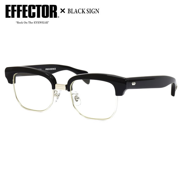 【楽天市場】エフェクター PROVIDENCE BK 49 メガネ 伊達メガネレンズ付 EFFECTOR × BLACK SIGN ブラックサイン コラボモデル プロビデンス made in ...