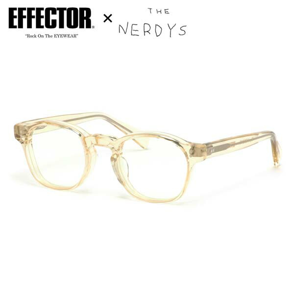【楽天市場】エフェクター TALENT KI 48 メガネ 伊達メガネレンズ付 EFFECTOR × The NERDYS コラボレーション made in Japan 日本製 鯖江 メンズ ...