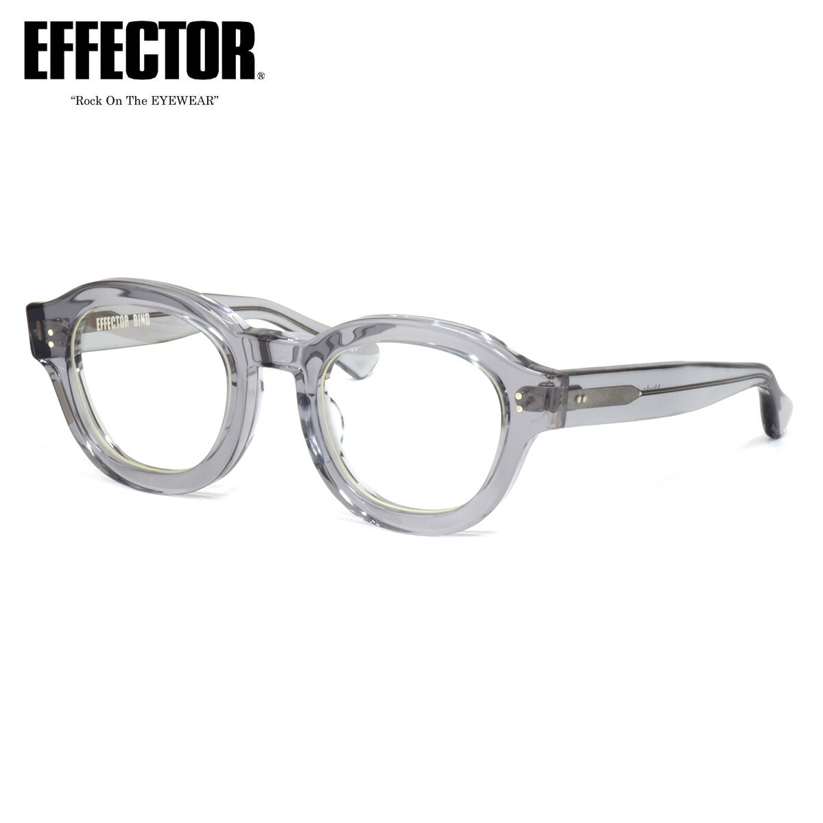 【楽天市場】エフェクター BIND CLGY 49 メガネ 伊達メガネレンズ付 EFFECTOR バインド made in Japan 日本製 鯖江 大きめ メンズ レディース：電脳眼鏡