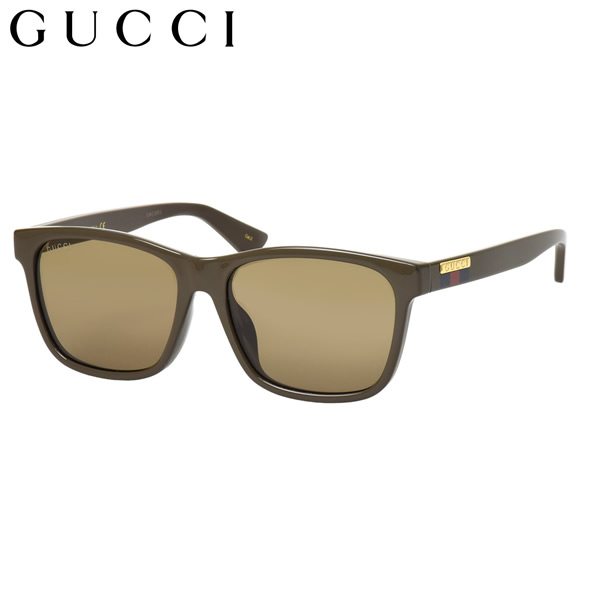 【楽天市場】【グッチ 正規販売認定店】グッチ サングラス GG0746SA 004 57 GUCCI ウェブストライプ ロゴ Made In ...