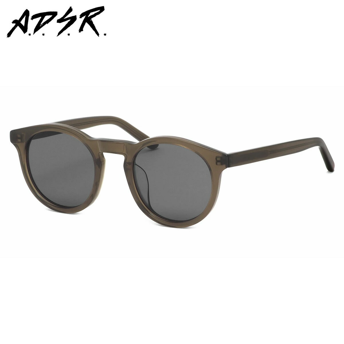 【楽天市場】A.D.S.R. LARKIN 11 48サイズ エーディーエスアール ADSR サングラス ラーキン LARKIN フラットレンズ ボストン クリア メンズ レディース：電脳眼鏡