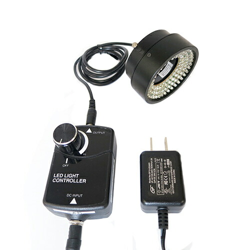 【楽天市場】株式会社松電舎 高輝度96灯 細径LEDリング照明 GR96-N2 マイクロスコープ 顕微鏡用照明【送料無料】：SDSサイエンティフィック