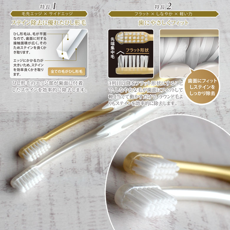 【楽天市場】【あす楽】単品 Gcルシェロ 歯ブラシw 10【メール便可 20本まで】【色指定不可】：オーラルケアのdod 