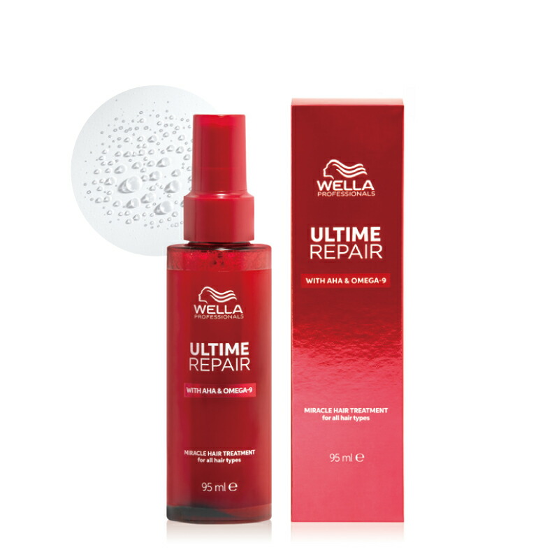 【楽天市場】WELLA ウェラ アルタイム リペア ミラクル ヘア トリートメント 95ml ヘアミスト 洗い流さないトリートメント カラーケア ブリーチケア 補修：美髪・プロ用 オレンジな気持ち