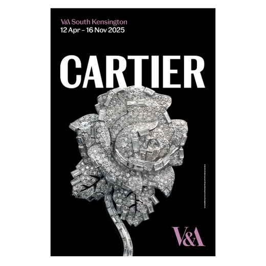 【楽天市場】カルティエ展 ポスター CARTIER 限定 オフィシャルグッズ 展覧会 インテリア アート ロンドンV&A博物館 美術館 CARTIER exhibition poster ...