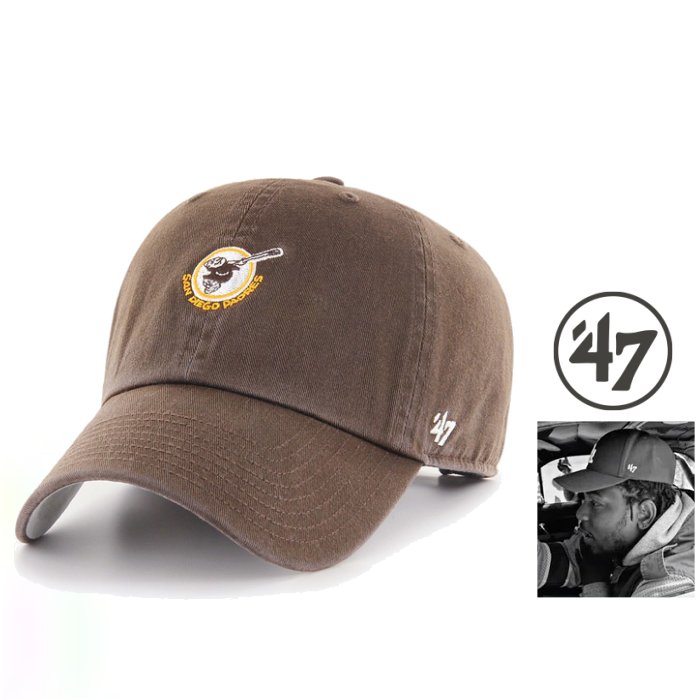 【楽天市場】San Diego Padres BASEBALL CAP’47 CAP【 フォーティーセブン 】【 PADRES COOPERS ...