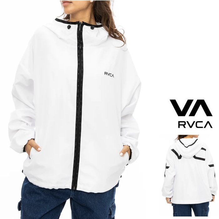 【楽天市場】RVCA 【 ルーカ 】BA042-024【 ZIP-UP RVCA LOGO FILD JACKET】BIG LOGO ...