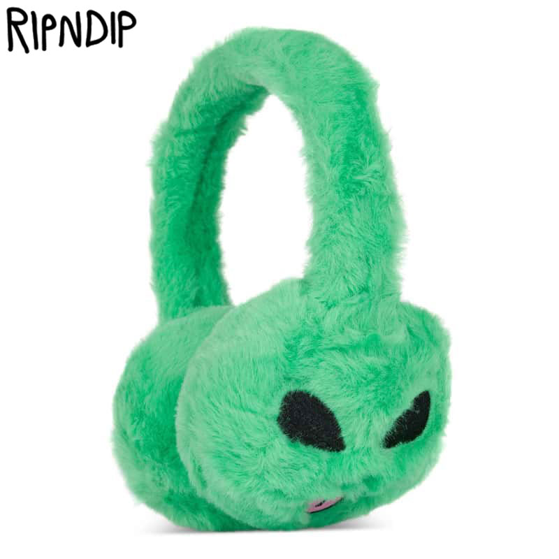 【楽天市場】リップンディップ RIPNDIP LORD ALIEN SHERPA EARMUFFS(グリーン GREEN)リップンディップ ...