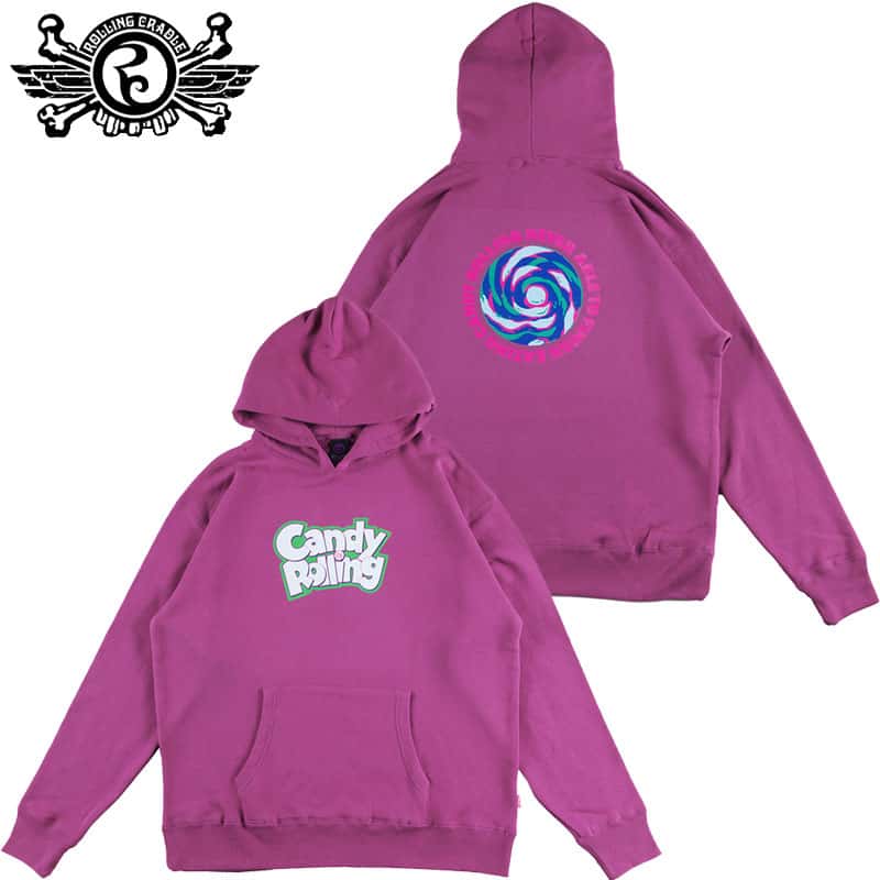 【楽天市場】送料無料 ローリングクレイドル ROLLING CRADLE CANDY ROLLING HOODIE ( パープル PURPLE ...